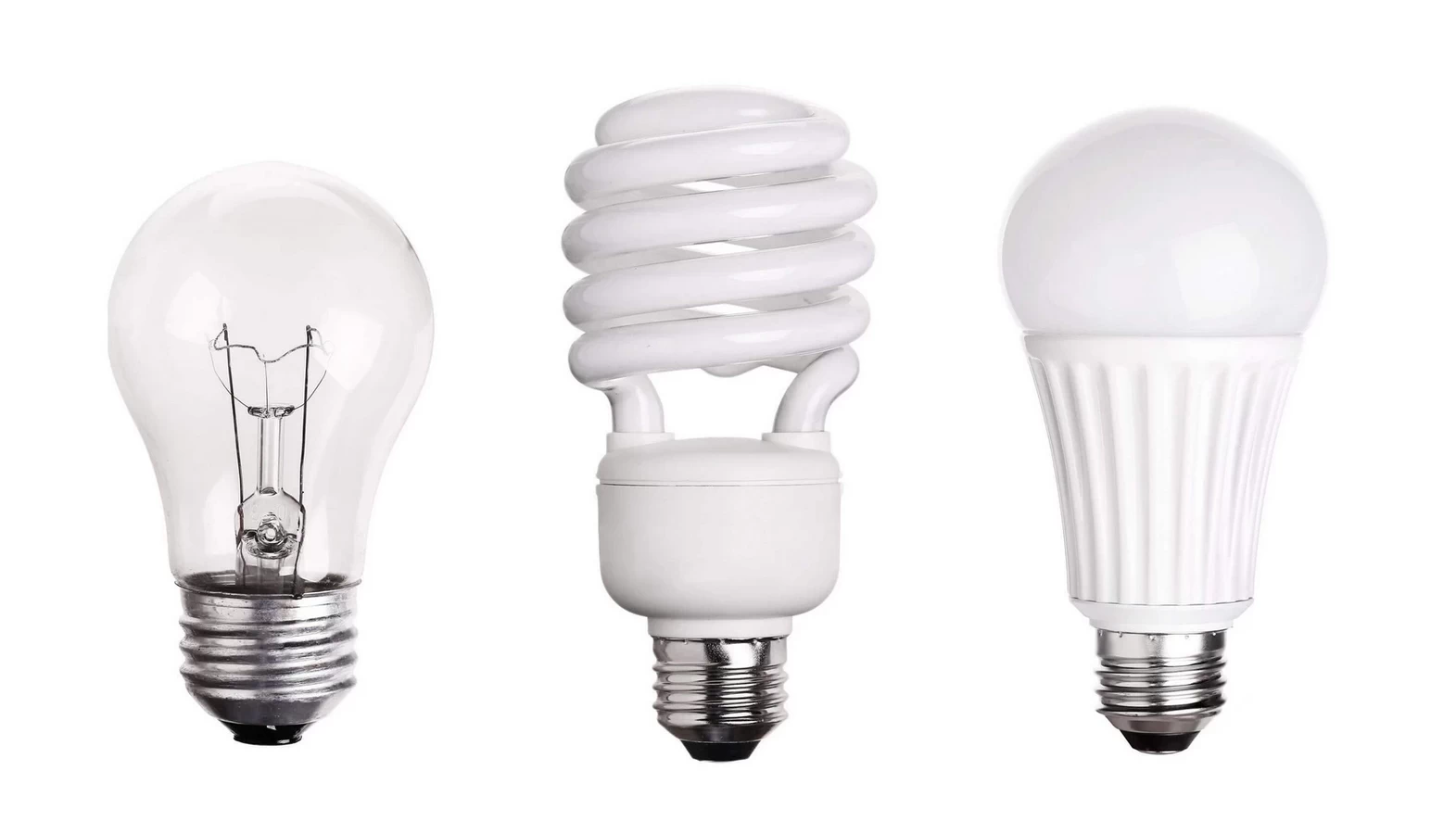 LED Vs Incandescent Vs Fluorescent Lights - LED Advantages